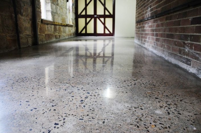 Large Exposed Aggregate - CT Concrete Polishing Large Exposed Aggregate - CT Concrete Polishing